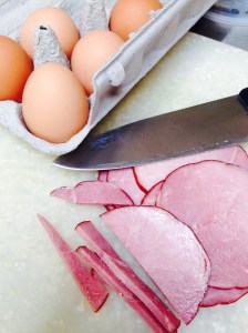 Marathon Day Ham & Jalapeño Bread Pudding | Luscious Pastry